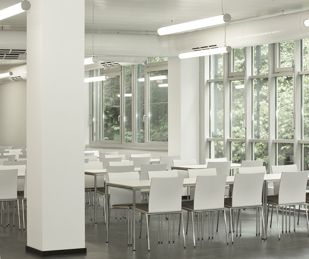 BMW canteen in Munich Selux