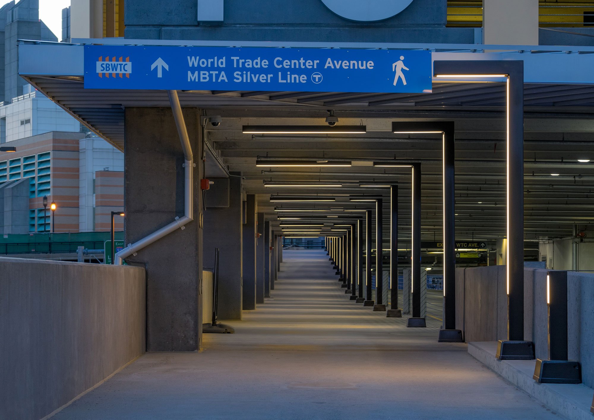 MassPort Waterfront Transportation Center Selux