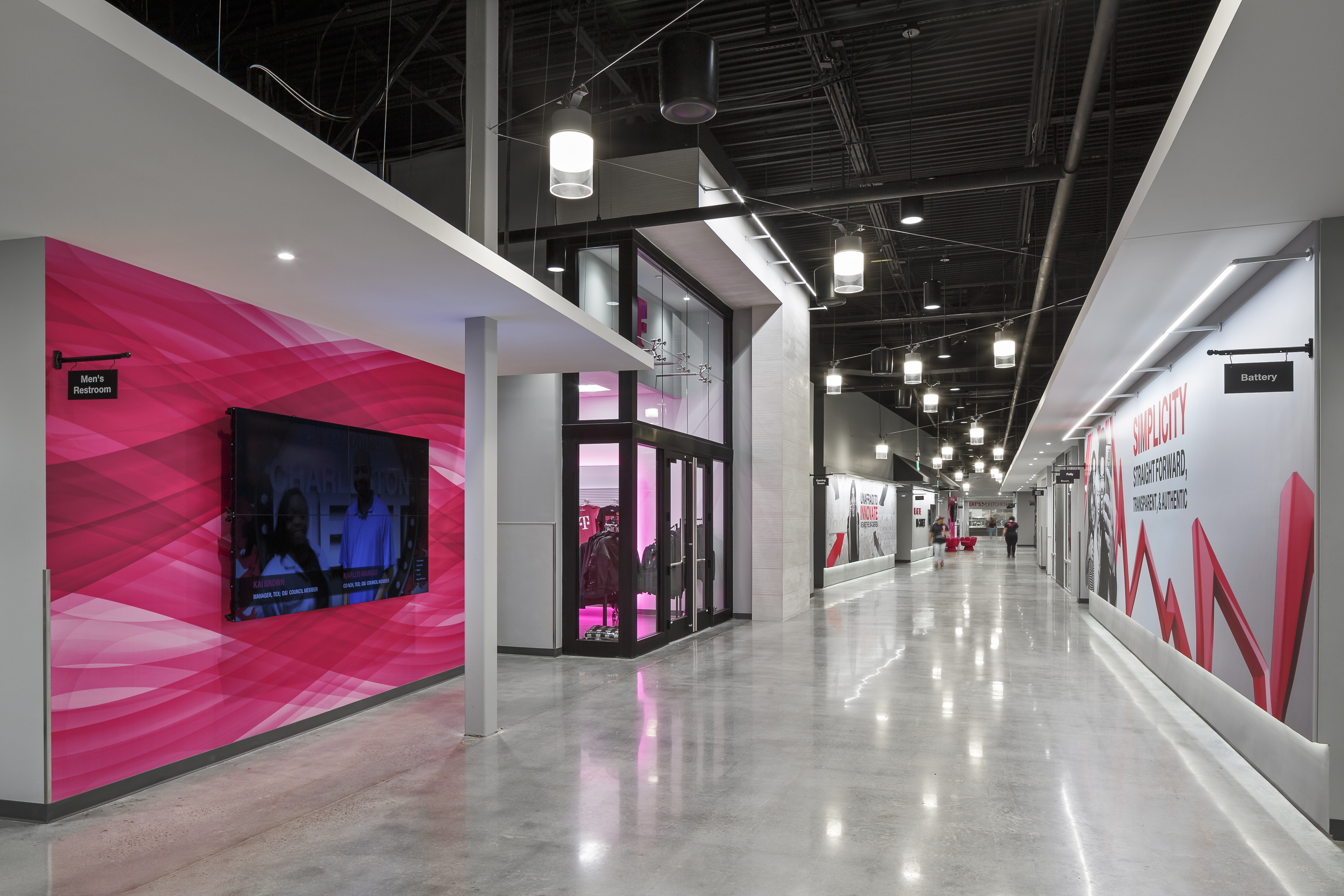T-Mobile Call Center Facility Selux