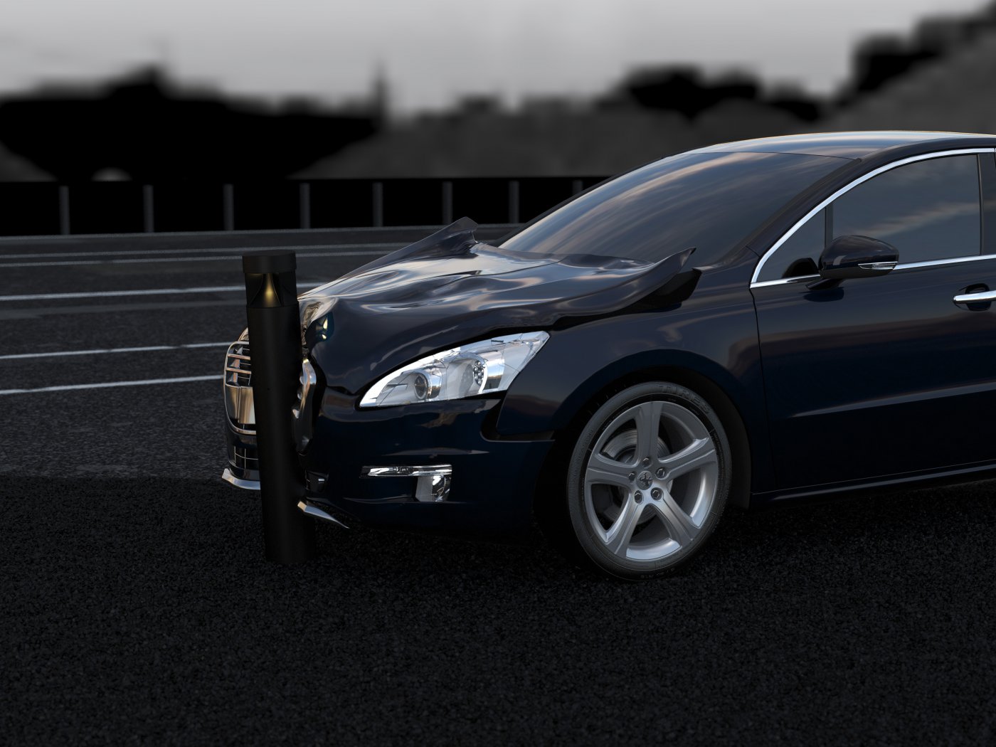 SteelCore Bollards Selux